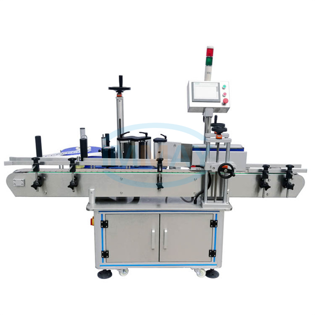 Automatic Wrap Around Label Applicator Can Bottle Roll Up Labeling ...