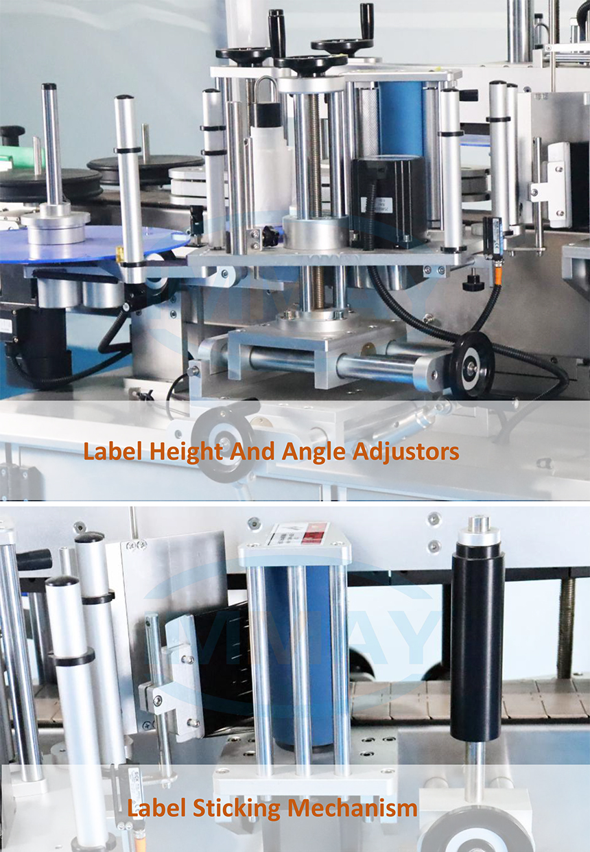 Automatic Double Sides Bottle Sticker Labeling Machine - IMMAY